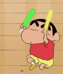 Download Anime Crayon Shin-chan Gif