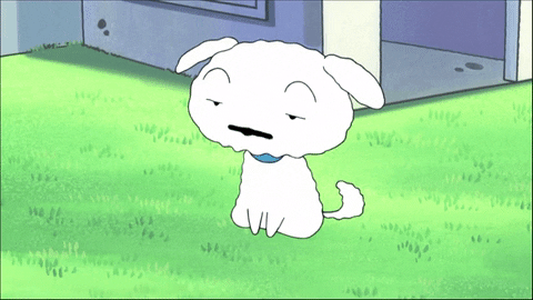 Crayon Shin-chan’s Adorable Animated Pup in Action