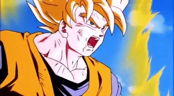 Goku’s Epic Super Saiyan Power-Up | Dragon Ball Z Animation - Gif Abyss