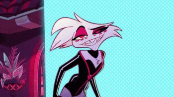 Angel Dust in Action: Hazbin Hotel Animated GIF Showcase