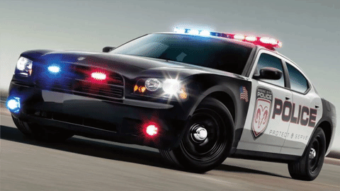 Patrol Power: Watch Our Police Car in Action!
