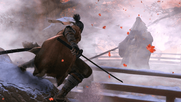 Sekiro's Samurai Combat: An Animated Glimpse