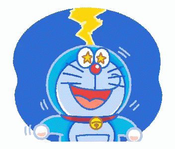 Doraemon Star-Eyes Animated Gif