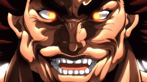 Yujiro Hanma Animated Fury - Gif Abyss