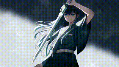 Muichiro Tokito Unleashes Blade Power - Demon Slayer Anime GIF