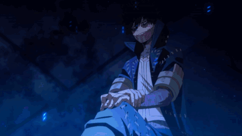 Dabi's Dark Moments: Animated GIF from My Hero Academia