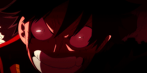 Monkey D. Luffy's Rage - Epic One Piece Animated GIF