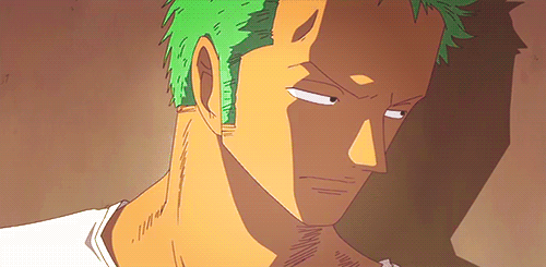Roronoa Zoro in Action: An Animated Adventure from One Piece
