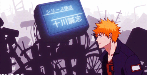 Anime GIF: Ichigo Kurosaki's Adventure in Bleach