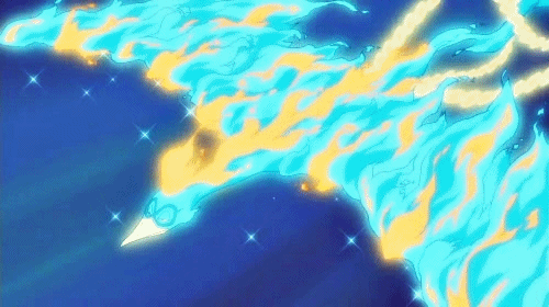 Marco's Fiery Flight | One Piece Animated GIF