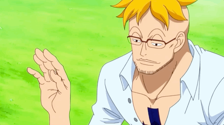 Marco from One Piece: Animated GIF Adventure
