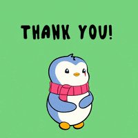 Animated Thank You Penguin Gif
