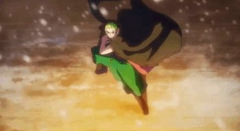 Zoro's Sword Dance - One Piece Anime GIF