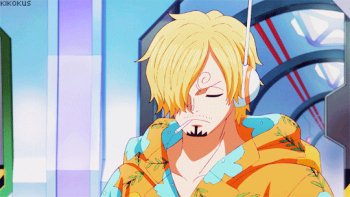 Sanji in Action - One Piece GIF