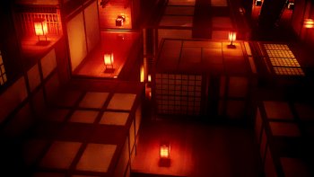 Akaza's Domain Animated GIF from Demon Slayer