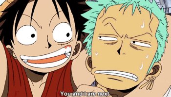 Funny One Piece GIF: Luffy and Zoro's Next Adventure!