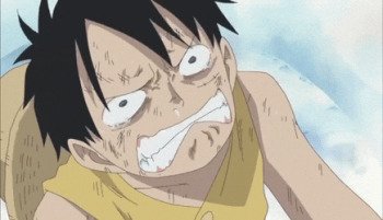 Sad Luffy: An Emotional One Piece Animated Moment