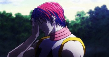 Hisoka in Motion: An Animated Moment from Hunter x Hunter