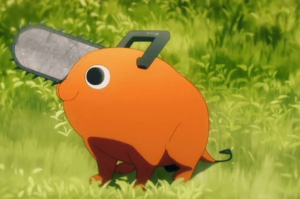 Pochita's Animated Adventure in Chainsaw Man