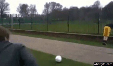 Hilarious Soccer Fail Caught on Camera! - Gif Abyss