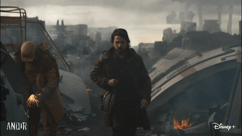 Andor Post-Apocalyptic Scene Animated Gif from TV Show