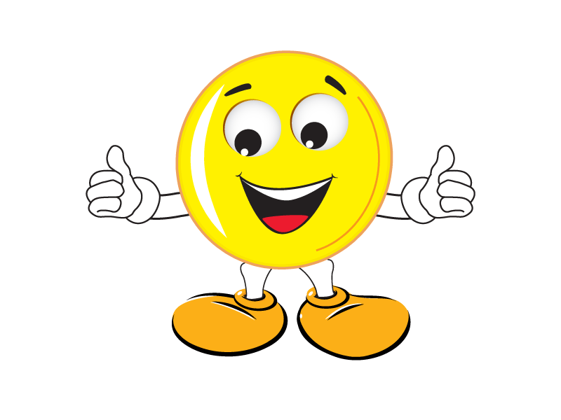 Happy Smiley Animated Thumbs-Up Meme