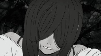 Dandadan Animated Moment: An Intense Expression in Motion