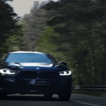Dynamic BMW Drive: An Animated Adventure