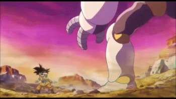 Goku vs. Giant Robot - Dragon Ball DAIMA Animated GIF - Gif Abyss