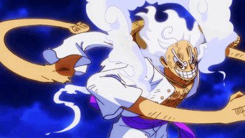 Monkey D. Luffy in Gear 5 - Animated GIF Highlight - Gif Abyss