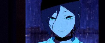 Reze — Rainlit Smile (Chainsaw Man GIF) - Gif Abyss