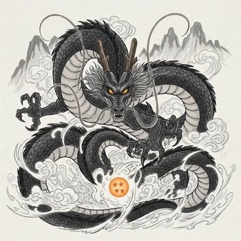Shenron Rising — Dragon Ball Anime GIF by robokoboto - Gif Abyss