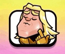 Clash Royale: Royal Mewing Emote (Animated GIF)