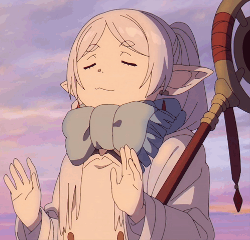 Frieren: Beyond Journey's End — Serene Dusk (GIF)