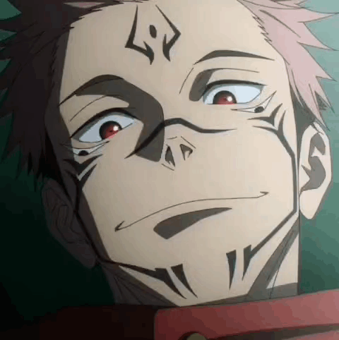 Sukuna Grin (GIF), Cursed King Smirk, Jujutsu Kaisen: Monarch
