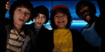 Stranger Things - Hawkins Kids (GIF) | Retro Squad GIF | Night Lights ...