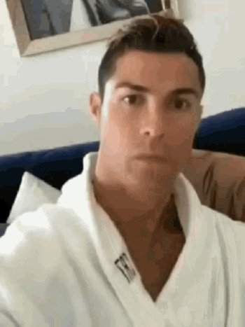 Celebrity Footballer Reaction GIF — Classic Meme - Gif Abyss