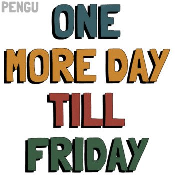 Pudgy Penguins: One More Day Till Friday - Gif Abyss
