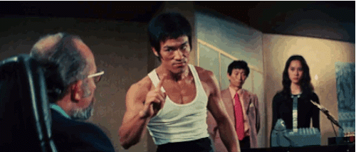 Download Martial Arts Celebrity Bruce Lee Gif