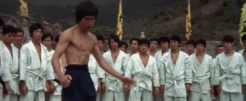 Download Martial Arts Celebrity Bruce Lee Gif