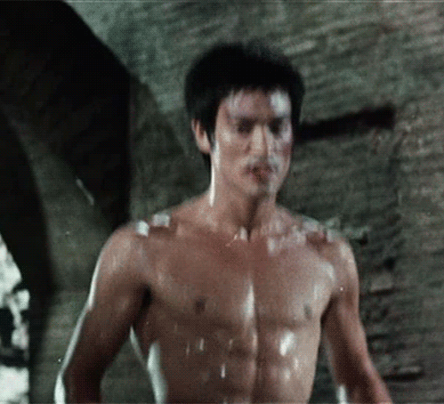 Download Martial Arts Celebrity Bruce Lee Gif - Gif Abyss
