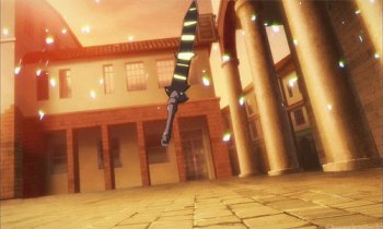 Download Anime Sword Art Online Sword Architecture Sunset Anime Sunset Gif