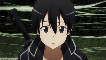 Kirito's Blade in Action: Sword Art Online Animated Moment