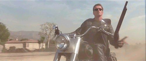 Download Cyborg Futuristic Movie The Terminator Gif