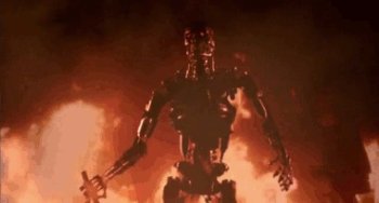 Download Cyborg Futuristic Movie The Terminator Gif