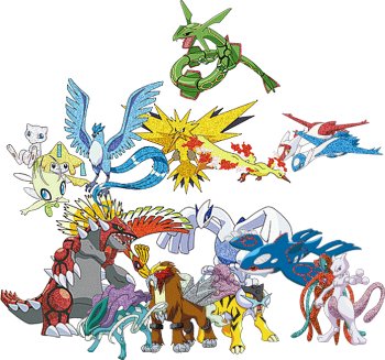 Legendary Pokémon Gifs