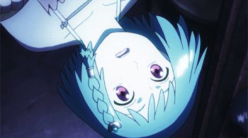 Download Movie Patema Inverted Anime Character Blue Hair Gif