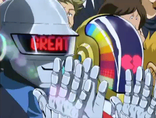 Download Music Daft Punk Robot Animated Performance Gif