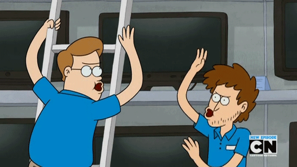 Download TV Show Regular Show Gif
