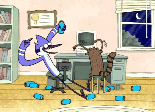Download TV Show Regular Show Gif